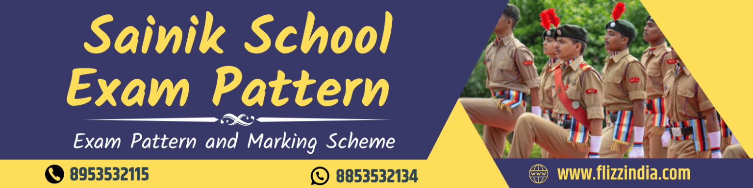 Sainik School Exam Pattern for Class 6 and 9 - FlizzIndia India's ...