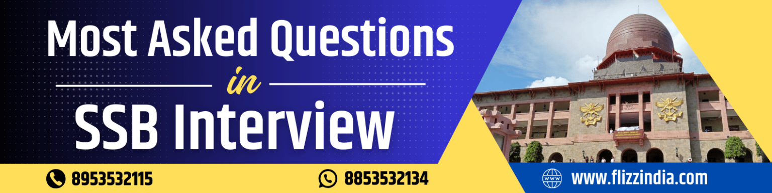 Most Asked SSB Interview Questions with Answers - FlizzIndia India's ...