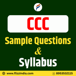 CCC Sample Questions and Syllabus 2025 - FlizzIndia India's Largest Educational Portal